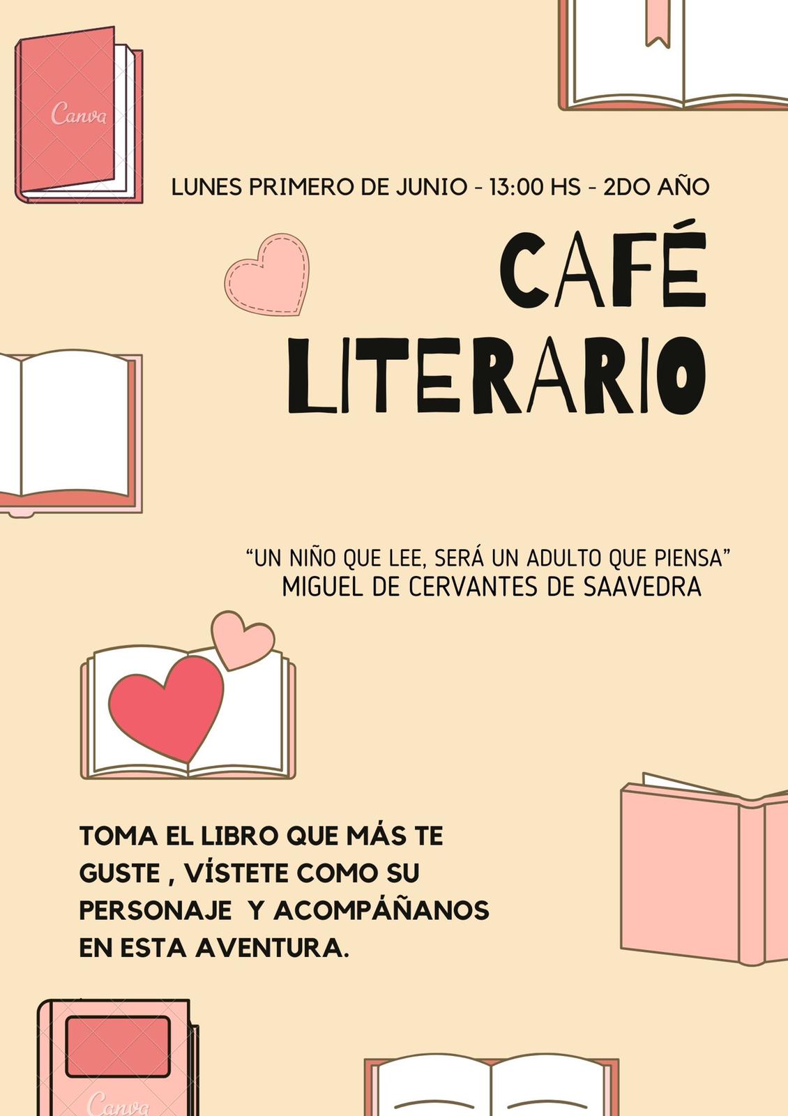 Café literario - Hermanas Rosarinas